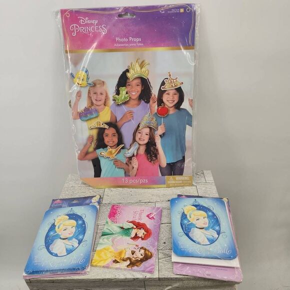 Disney | Party Supplies | Disney Princess Once Upon A Timephoto Props ...